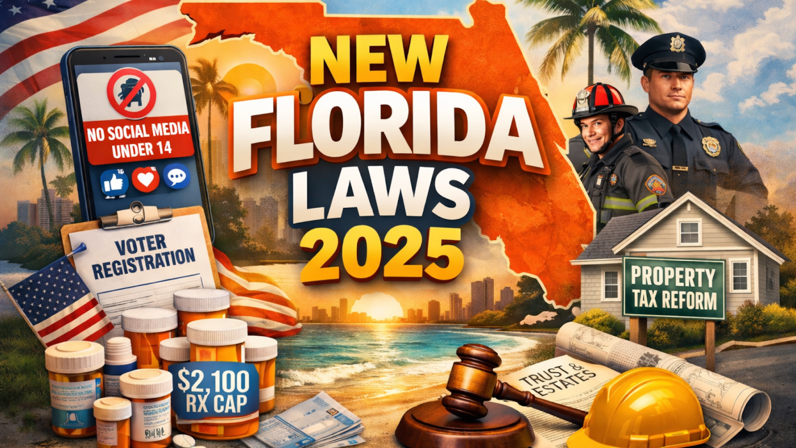 10 New Florida Laws (2025) That Will Change Life for Floridians